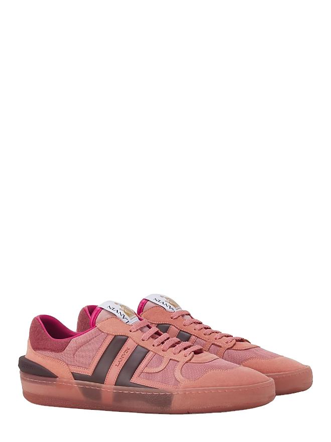 LANVIN Lanvin Clay Sneakers in Felt and Leather